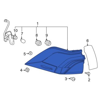 Toyota RAV4 OEM Tail Lights - LED, Fiber Optic | CARiD