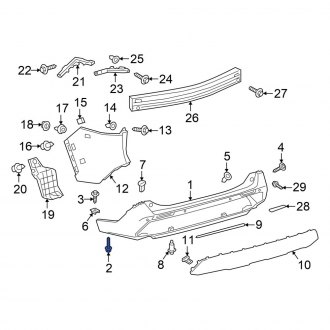 Toyota Corolla Cross OEM Exterior & Body Parts — CARiD.com
