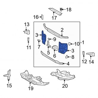 Toyota FJ Cruiser Header Panels | CARiD