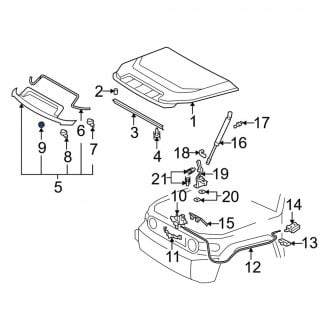 Hood Seals - Replacement Weather Stripping | CARiD