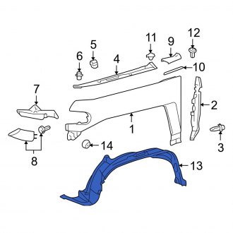 Toyota FJ Cruiser OEM Exterior & Body Parts — CARiD.com