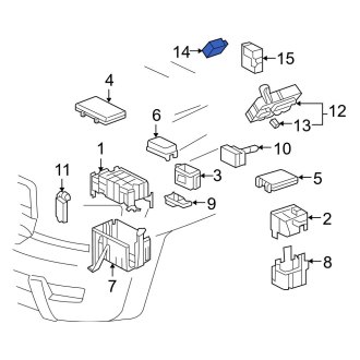 Toyota Tundra OEM Electrical Parts | Sensors, Switches — CARiD.com