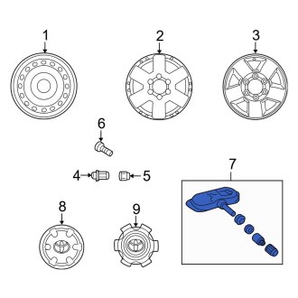 Toyota Corolla OEM Wheel Covers | Hub Caps, Wheel Skins — CARiD.com