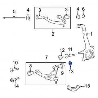 Toyota Land Cruiser Wheel Alignment Kits & Components – CARiD.com