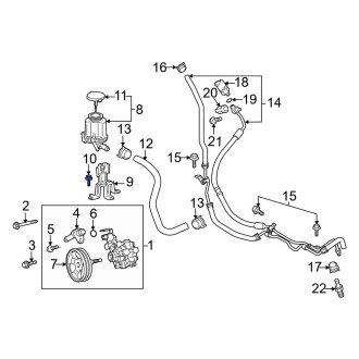 Toyota Corolla Cross Replacement Hood Hardware — CARiD.com