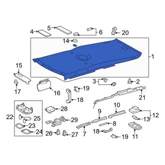 Toyota RAV4 Window Hardware — CARID.com