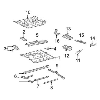 2008 Toyota FJ Cruiser OEM Rocker Panels & Floors | CARiD