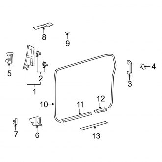 2007 Toyota FJ Cruiser Chassis Frames & Body Parts | CARiD