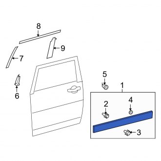 Toyota FJ Cruiser OEM Doors & Parts - Shells, Panels, Armrests | CARiD