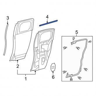 Toyota FJ Cruiser Replacement Window Seals | CARiD