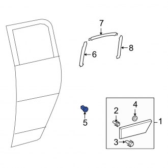 Toyota FJ Cruiser OEM Doors & Parts - Shells, Panels, Armrests | CARiD