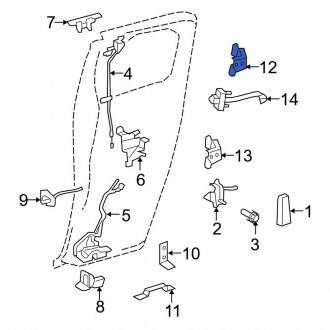 Toyota FJ Cruiser Door Hinges, Pin & Bushing Kits | CARiD