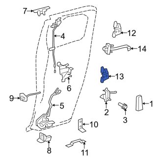 Toyota Corolla Cross Door Hinges, Pin & Bushing Kits – CARiD.com