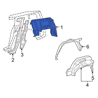 Toyota FJ Cruiser OEM Quarter Panels & Parts | Rear & Front — CARiD.com