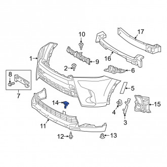 Toyota RAV4 Grille Brackets & Hardware — CARiD.com