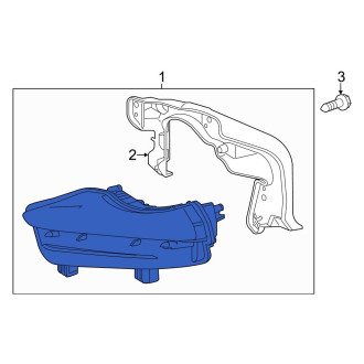 Toyota Highlander OEM Fog Lights | LED, HID, Halo — CARiD.com