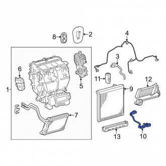 Toyota Avalon OEM A/C & Heating Parts | Systems, Compressors — CARiD.com