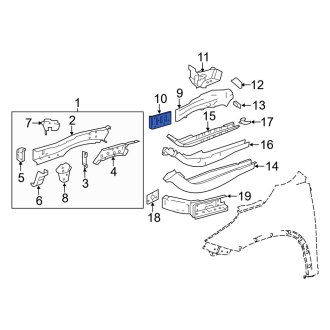 Toyota Replacement Chassis Frame & Rails | CARiD