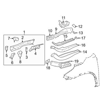 Toyota Replacement Chassis Frame & Rails | CARiD