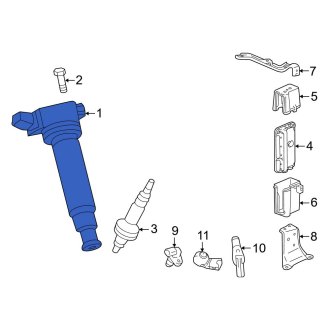 Toyota Highlander OEM Ignition Parts | Coils, Spark Plugs — CARiD.com