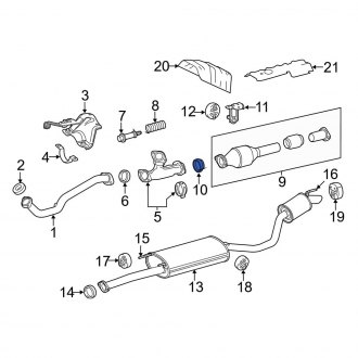 Toyota Corolla Cross OEM Engine & Components | Air Intake Parts — CARiD.com