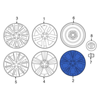 Toyota OE™ Factory Wheels | CARiD