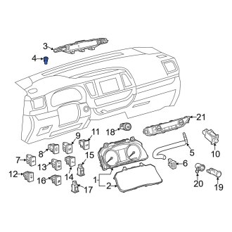 Toyota Land Cruiser OEM Electrical Parts | Sensors, Switches — CARiD.com