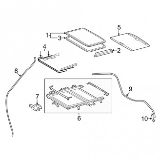 Toyota Camry Sunroofs & Components — CARiD.com