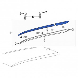 Toyota Highlander Replacement Roofs & Components | CARiD