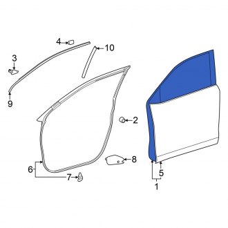Toyota Highlander Replacement Door Shells & Skins | CARiD