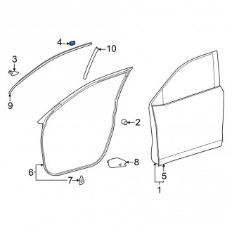 Toyota Highlander Door Seals & Weatherstripping – CARiD.com