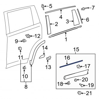 Toyota Door Seals & Weatherstripping | CARiD
