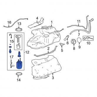 Toyota OEM Fuel System Parts - Pumps, Lines, Injectors | CARiD