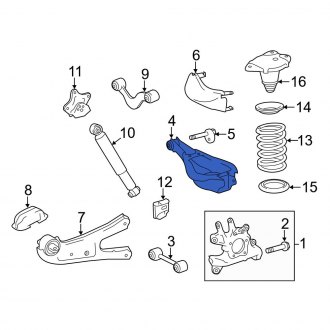 Toyota Highlander OEM Suspension Parts | Shocks, Struts — CARiD.com