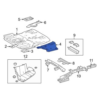 Toyota Highlander Rocker Panels, Floor Pans, Moldings — CARiD.com