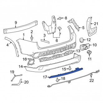 Toyota Highlander Replacement Bumper Spoilers & Valances | CARiD