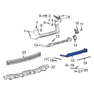 Toyota Highlander Replacement Bumper Spoilers & Valances | CARiD