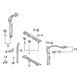 2020 Toyota Highlander OEM Header Panels & Parts | CARiD