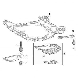 2025 Toyota Highlander Chassis Frames & Rails | CARiD