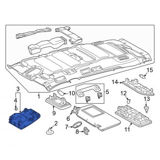 Toyota Highlander Interior Lights - LEDs, Bulbs | CARiD
