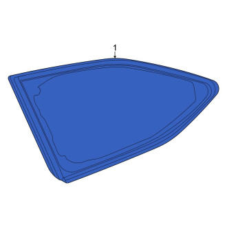 Toyota Highlander OEM Glass - Windshields, Door Glass | CARiD