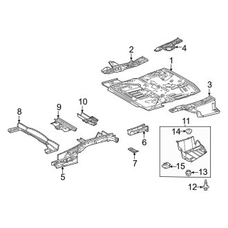 2022 Toyota Highlander OEM Rocker Panels & Floors | CARiD