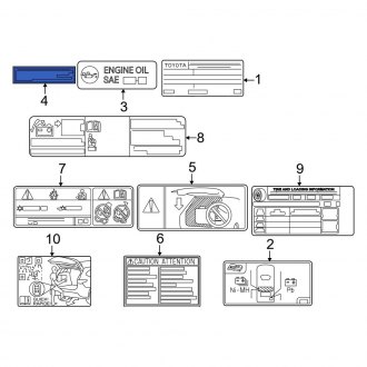 Toyota Grand Highlander OEM Headlight Components — CARiD.com