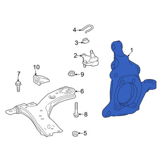 Toyota Grand Highlander Steering Knuckles, Spindles & Parts — CARiD.com