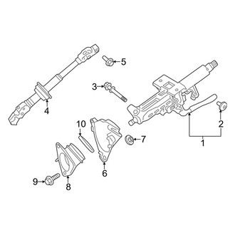 2024 Toyota Grand Highlander Steering Columns, Shafts & Parts — CARiD.com