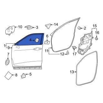 Toyota Grand Highlander Replacement Doors & Components | CARiD