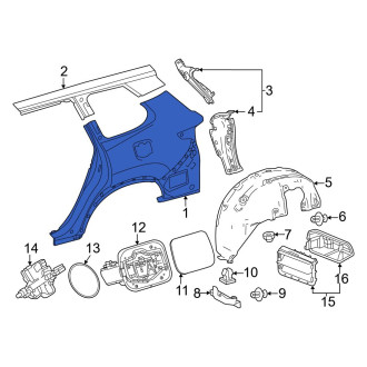Toyota Grand Highlander OEM Quarter Panels & Parts - Rear & Front | CARiD