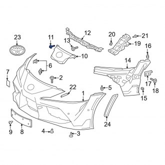 Toyota Supra Bumper Brackets & Hardware | Front, Rear — CARiD.com