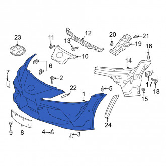 Toyota Supra Replacement Bumpers | Front, Rear, Brackets – CARiD.com