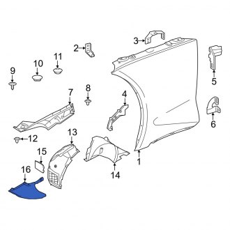 Toyota Supra Inner Fenders | Wells, Liners, Shields — CARiD.com